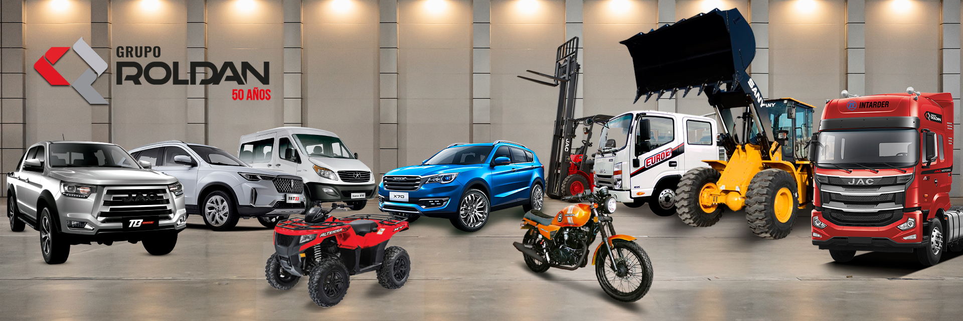 Comercial Roldán. JAC Ecuador - FAW Ecuador - Zongshen Ecuador